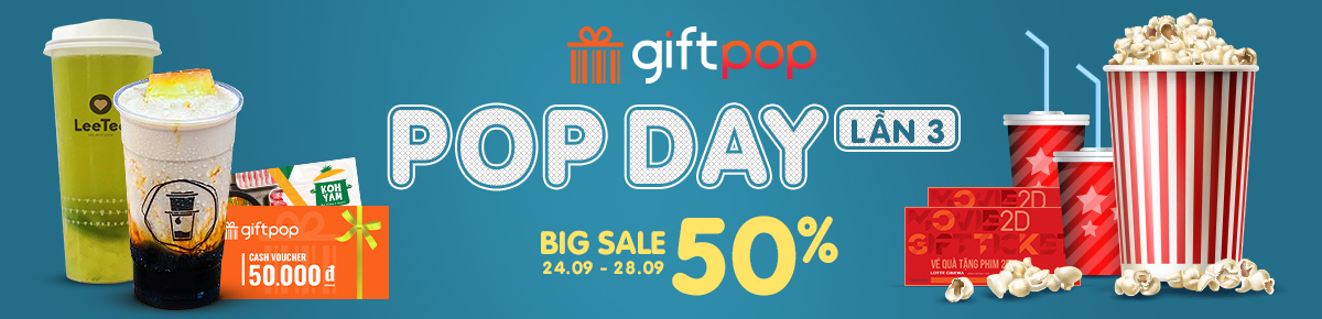 Giftpop | SP KHUYẾN MÃI
